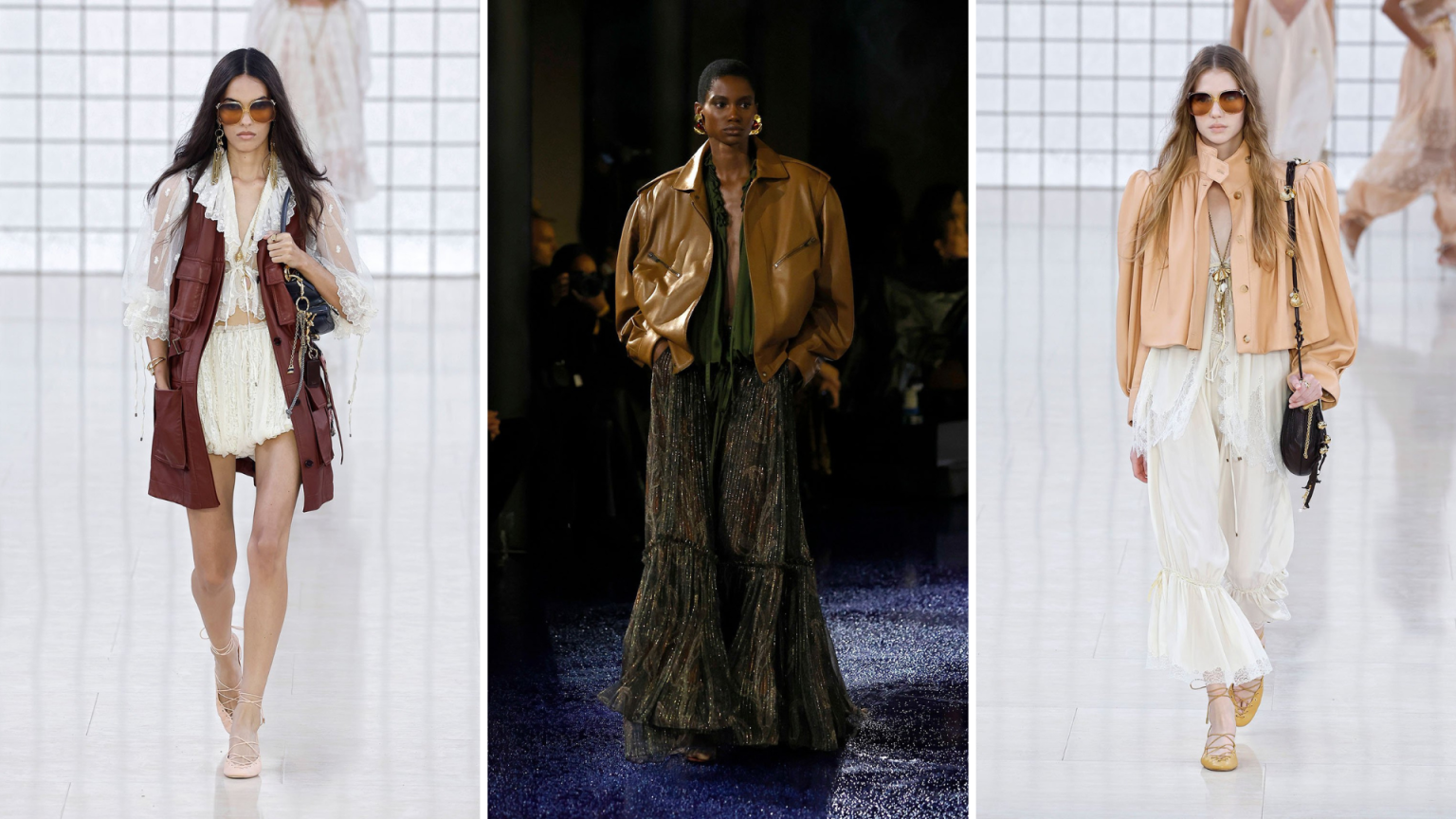 A guide to Spring/Summer 2025 leather trends, straight from the runways ...