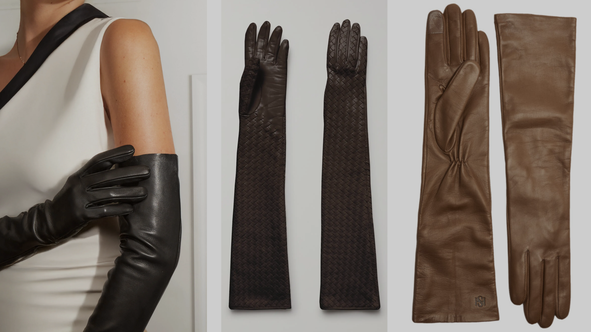 Opera-length leather gloves are AW25's most unexpected accessory And they’re more wearable than ...